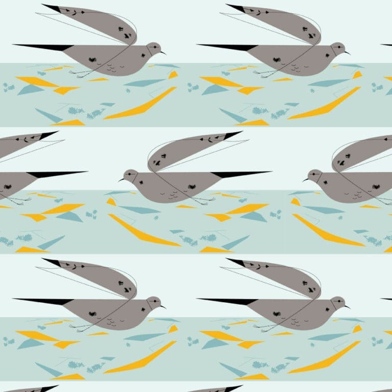 Charley Harper Ford Times Birds Mourning Birds - Dianne Sews and More