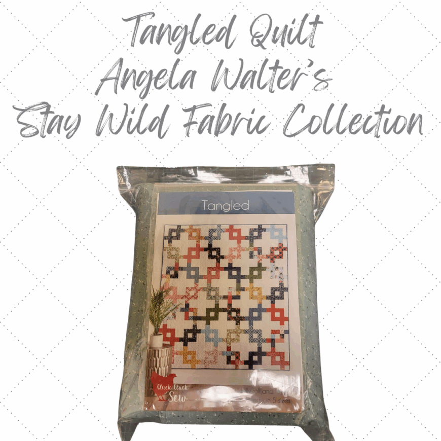 Tangled Quilt Kit with Backing - Dianne Sews and More