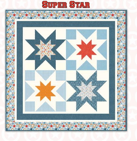 Super Star Free Quilt Pattern - Dianne Sews and More
