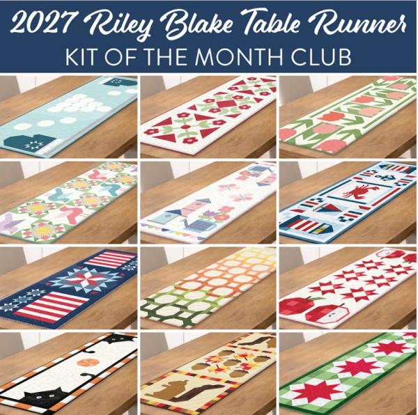 Riley Blake Table Runner of the Month Club - Dianne Sews and More, Your ...